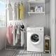 SLIBB drying rack, 2 levels, grey, 78x46x185 cm - IKEA