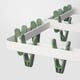 SLIBB hang dryer 24 clothes pegs, green - IKEA