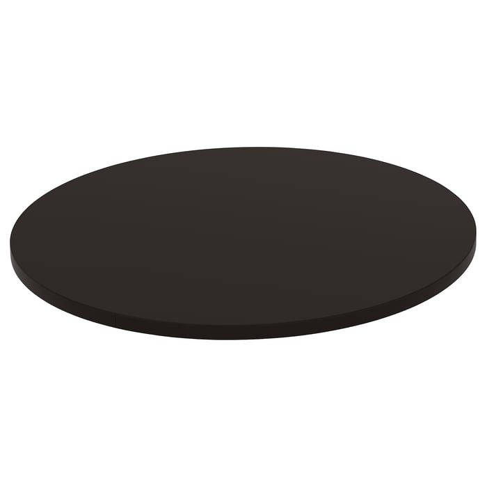 STENSELE table top, anthracite, 70 cm - IKEA