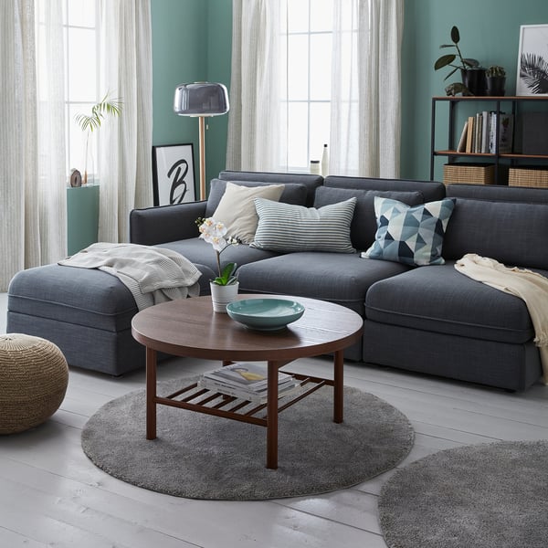 STOENSE Rug, low pile, medium grey - Find it here - IKEA