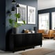 STUBBARP Leg, black-brown - IKEA
