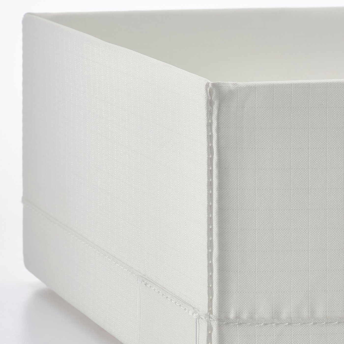 STUK Box with compartments, white, 20x51x18 cm - IKEA