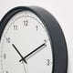 TAGGAD wall clock, white/grey, 38 cm - IKEA