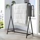 TURBO Clothes rack, black in/outdoor, black - IKEA