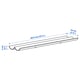 UPPDATERA spice rack, white, 10x50 cm - IKEA