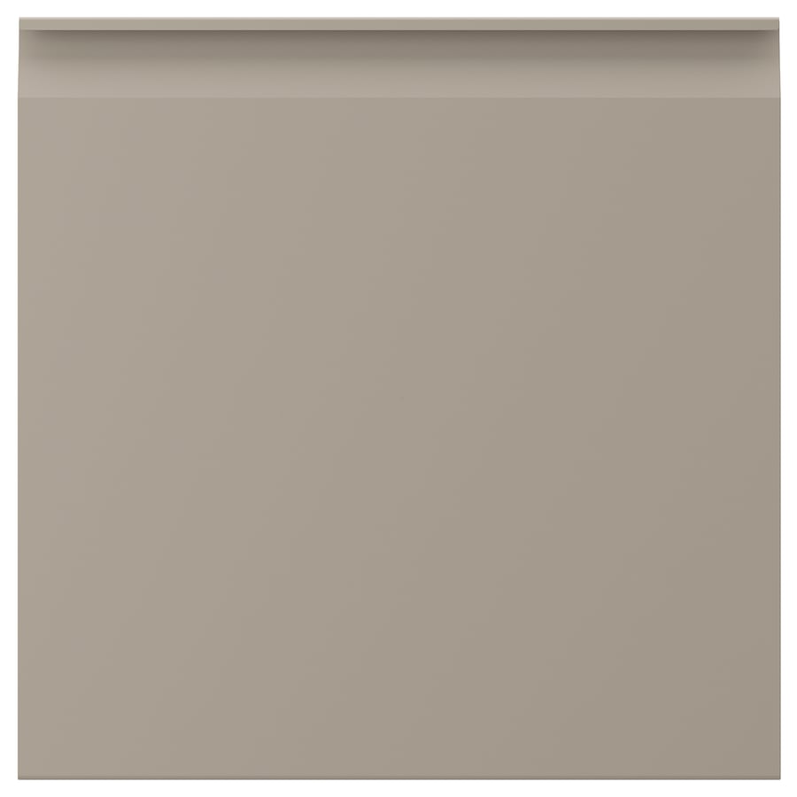 UPPLÖV door, matt dark beige, 40x40 cm - IKEA