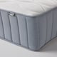 VÅGSTRANDA pocket sprung mattress, firm/light blue, Queen - IKEA