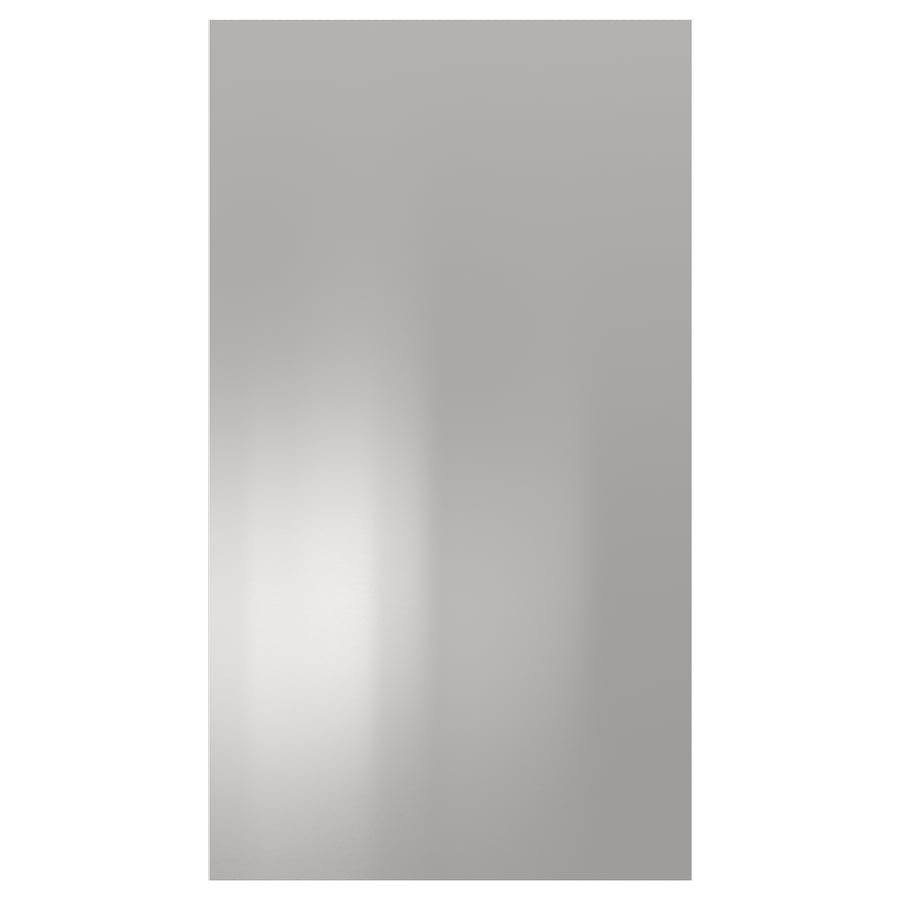 VÅRSTA front for dishwasher, stainless steel, 45x80 cm - IKEA