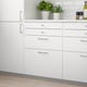 VEDDINGE Drawer front, white, 60x20 cm - IKEA