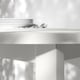 VIHALS table, white/white, 107 cm - IKEA