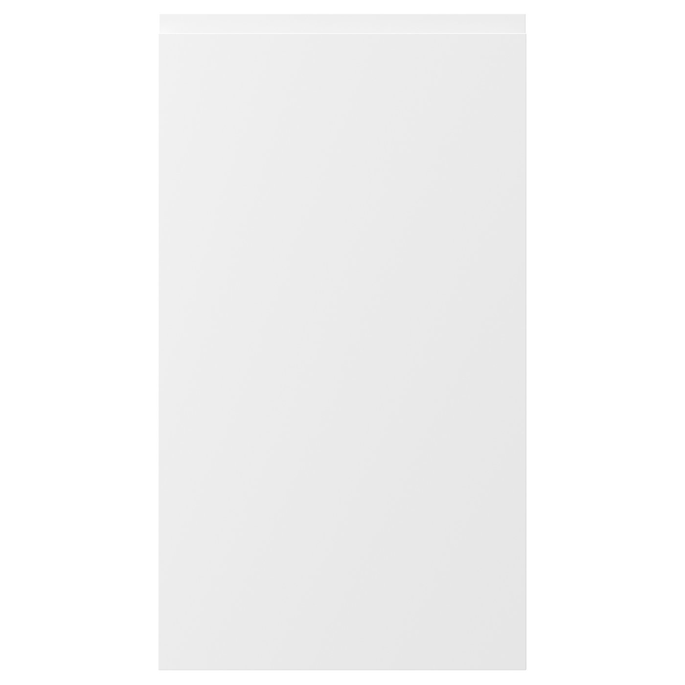 VOXTORP front for dishwasher, matt white, 45x80 cm - IKEA