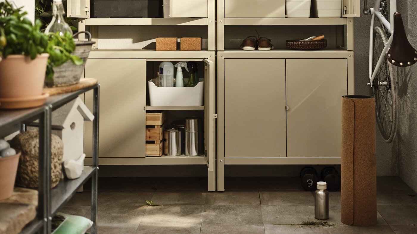 Outdoor & Garden Storage | Boxes, Benches, & Shelving Units - IKEA