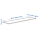 KARLBY custom made worktop, oak/veneer, 63.6-125x3.8 cm - IKEA Belgium