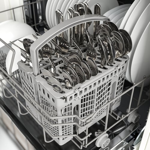 LAGAN freestanding dishwasher, white - IKEA Belgium