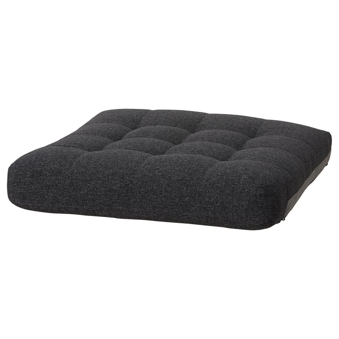 LANDSKRONA seat cushion for 2-seat sofa, Gunnared/dark grey for ...