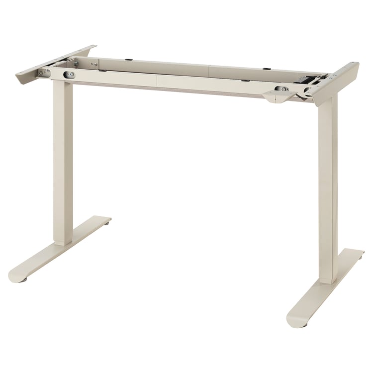 TRAVSPORT underframe sit/stand f table tp, el, beige, 120x70 cm - IKEA ...