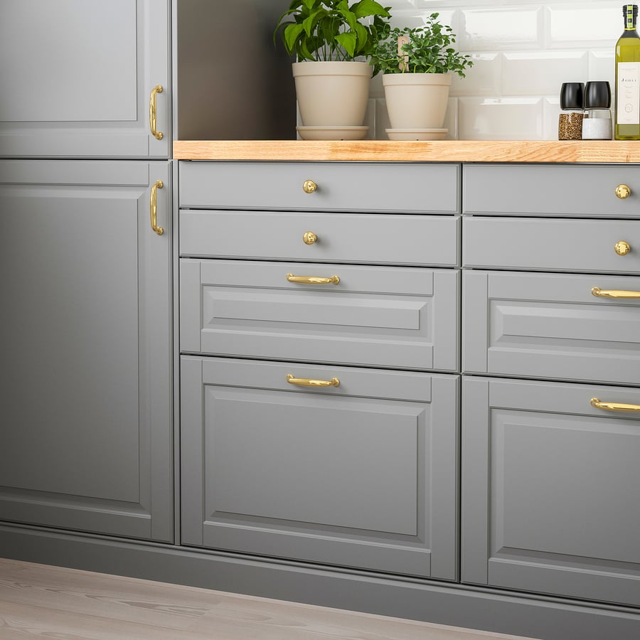 BODBYN Face de tiroir, gris, 60x20 cm - IKEA Belgique