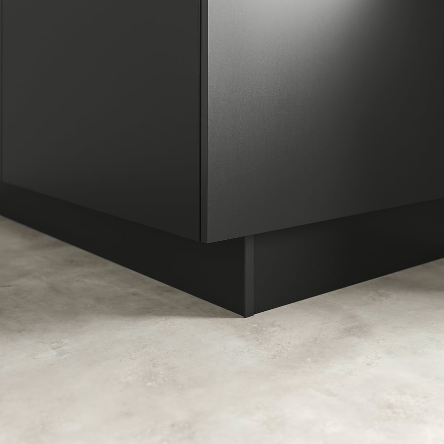 FÖRBÄTTRA plinthe, mat anthracite, 213x11 cm - IKEA Belgique