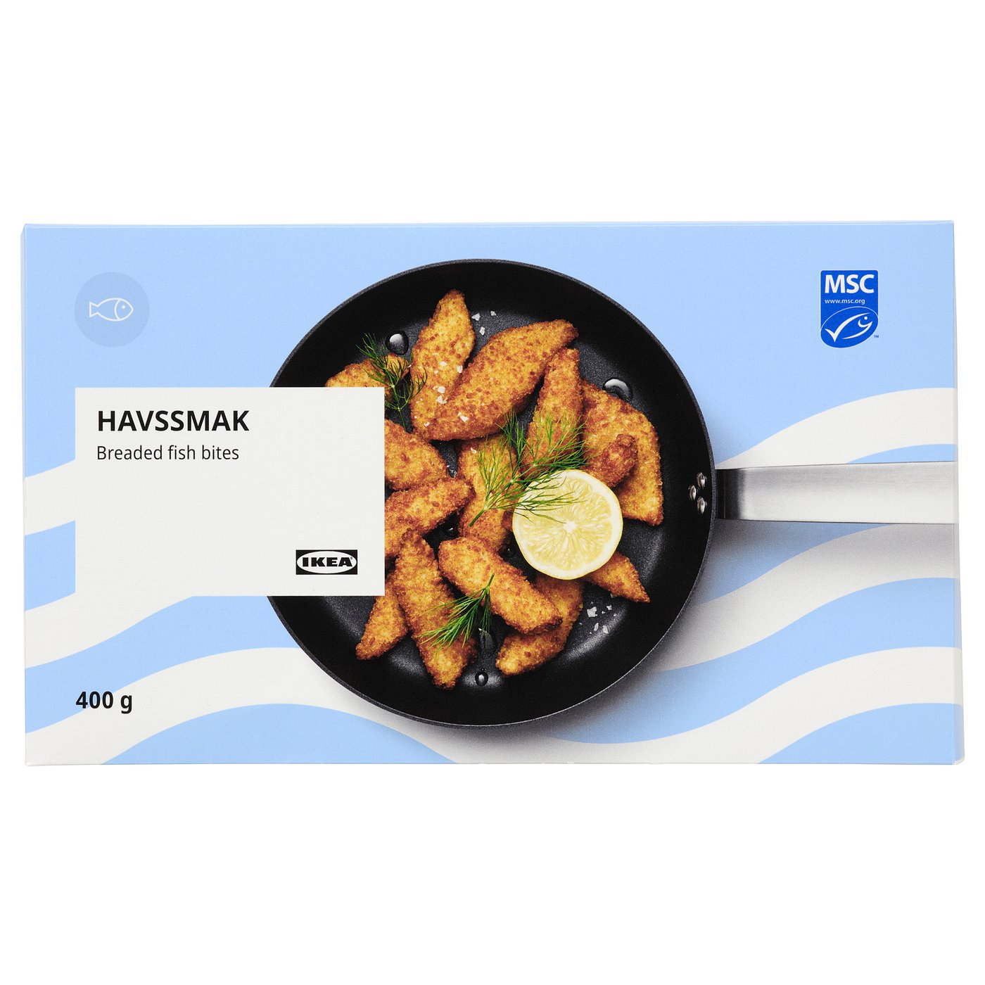 HAVSSMAK bouchées de poisson pané, certifié MSC surgelé, 400 g - IKEA ...
