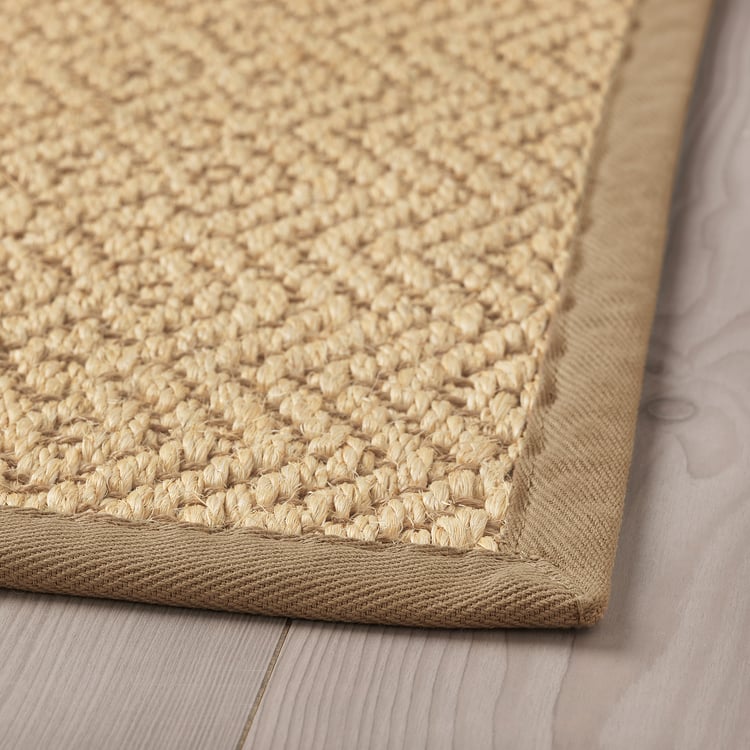 VISTOFT Tapis tissé à plat, naturel, 80x350 cm - IKEA