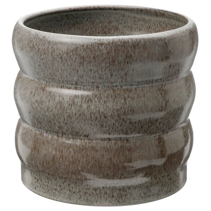 HASSELBUKETT sierpot, binnen/buiten/grijs, 15 cm - IKEA België