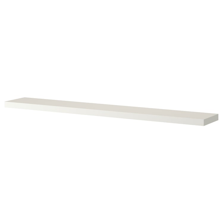 LACK Wandplank, wit, 190x26 cm - IKEA België