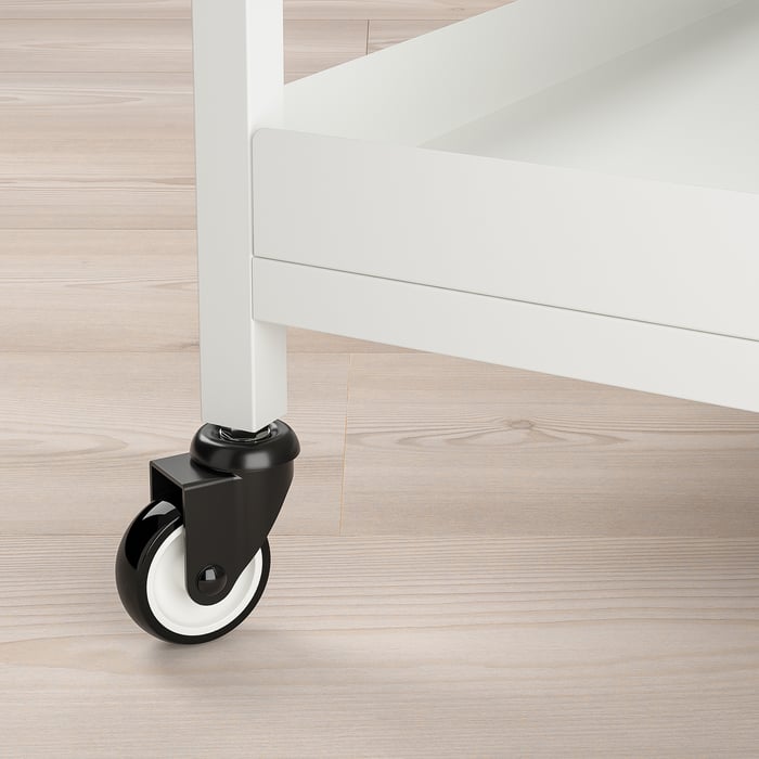 TROTTEN roltafel, wit, 80x40 cm - IKEA België