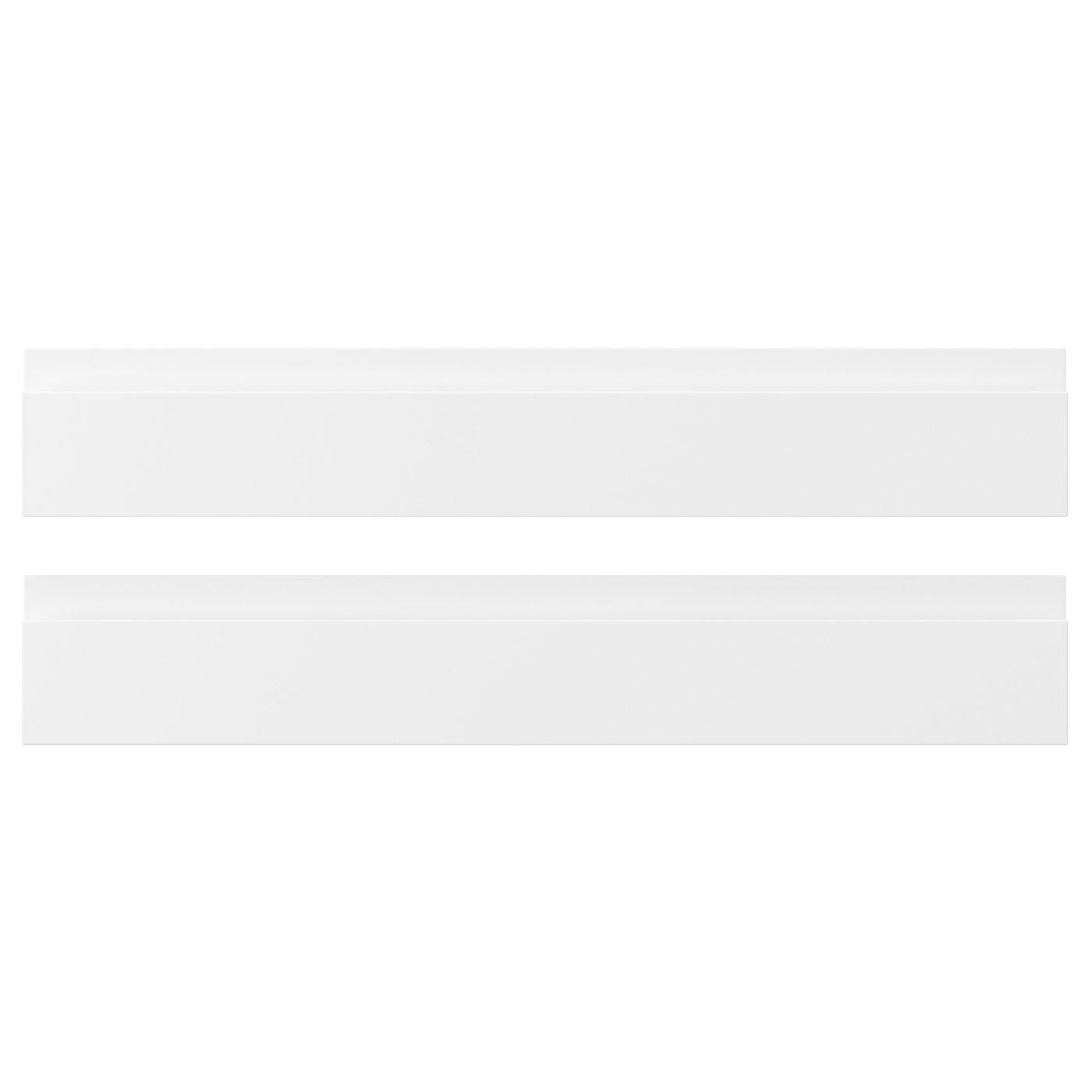 VOXTORP Ladefront, mat wit wit, 60x10 cm - IKEA België