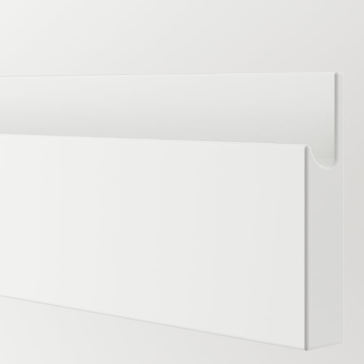 VOXTORP Ladefront, mat wit wit, 40x10 cm - IKEA België