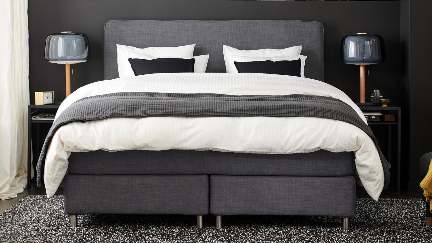 Boxspring 160x200 - Lit boxspring 160x200 cm - IKEA Belgique