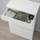 KULLEN chest of 5 drawers, white, 70x112 cm - IKEA