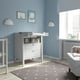 SUNDVIK changing table/chest of drawers, grey, 78x79x99 cm - IKEA