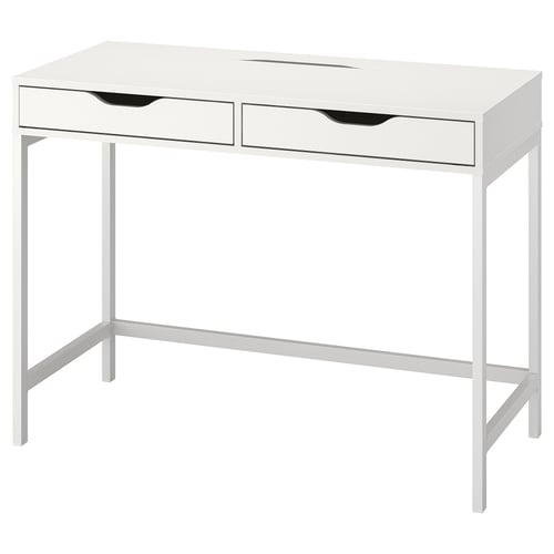 ALEX desk, white, 100x48 cm (393/8x187/8") - IKEA CA