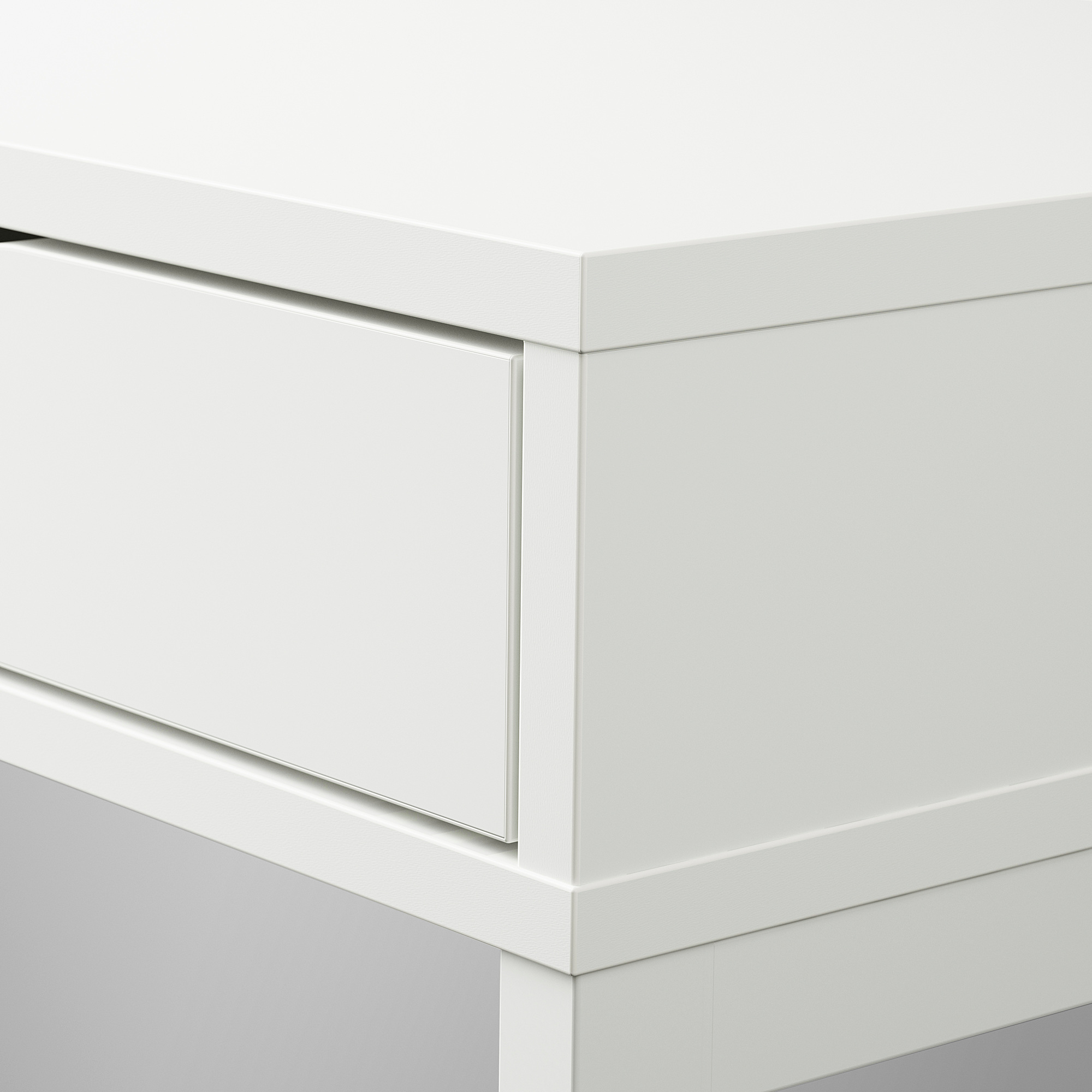 ALEX Desk, white, 52x227/8" (132x58 cm) - IKEA