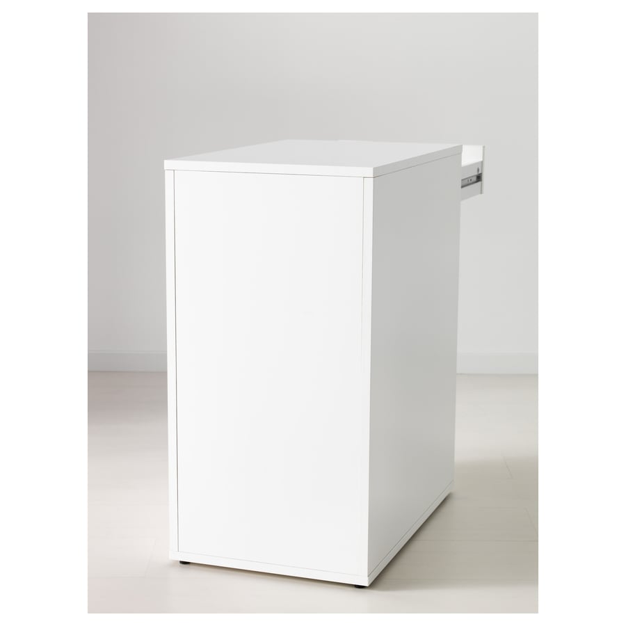 ALEX drawer unit/drop file storage, white, 36x70 cm (141/8x271/2 ...