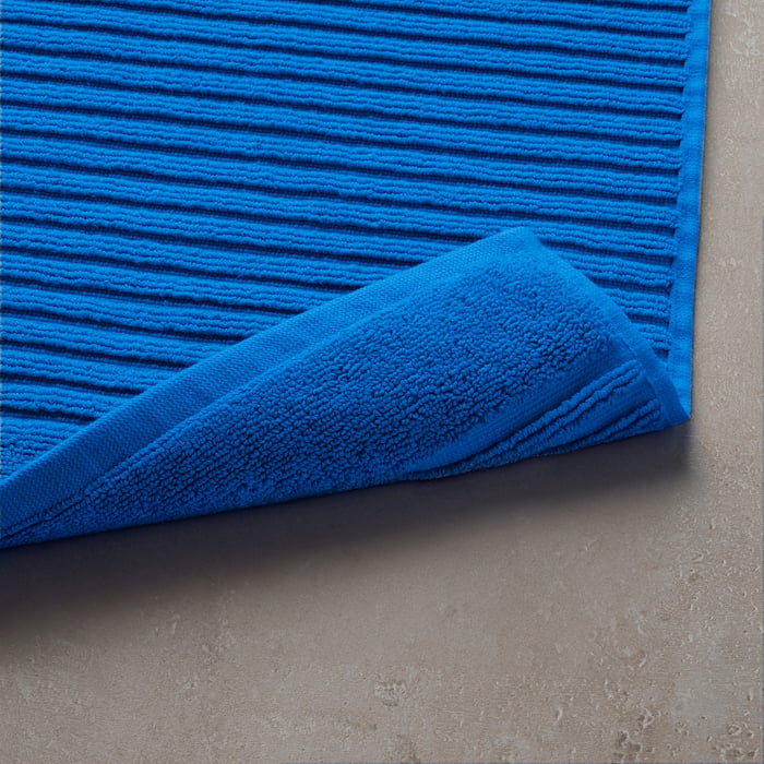 ALSTERN bath mat, bright blue, 50x80 cm (20x31") - IKEA CA