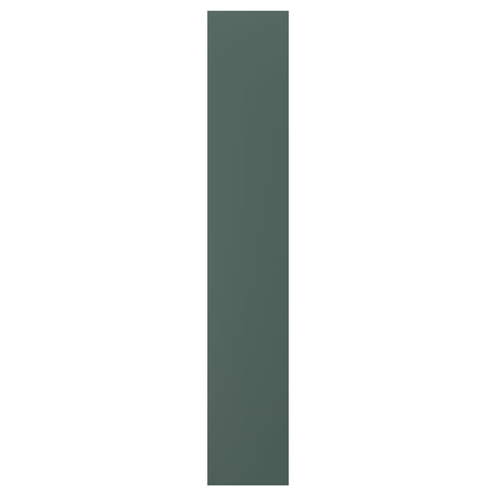 ASPUDDEN cover panel, dark gray-green, 39x229 cm (15x90") - IKEA CA