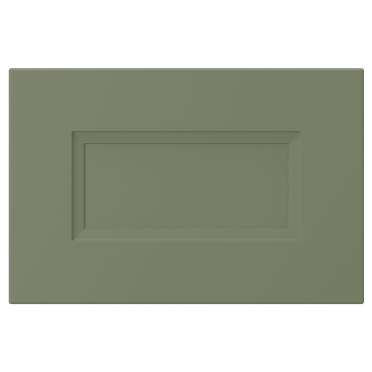 AXSTAD drawer front, gray-green, 38x25 cm (15x10") - IKEA CA