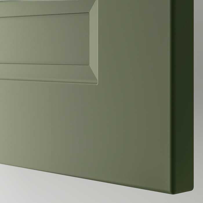 AXSTAD drawer front, gray-green, 46x38 cm (18x15") - IKEA CA