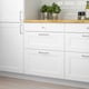 AXSTAD drawer front, matt white, 46x38 cm (18x15") - IKEA CA