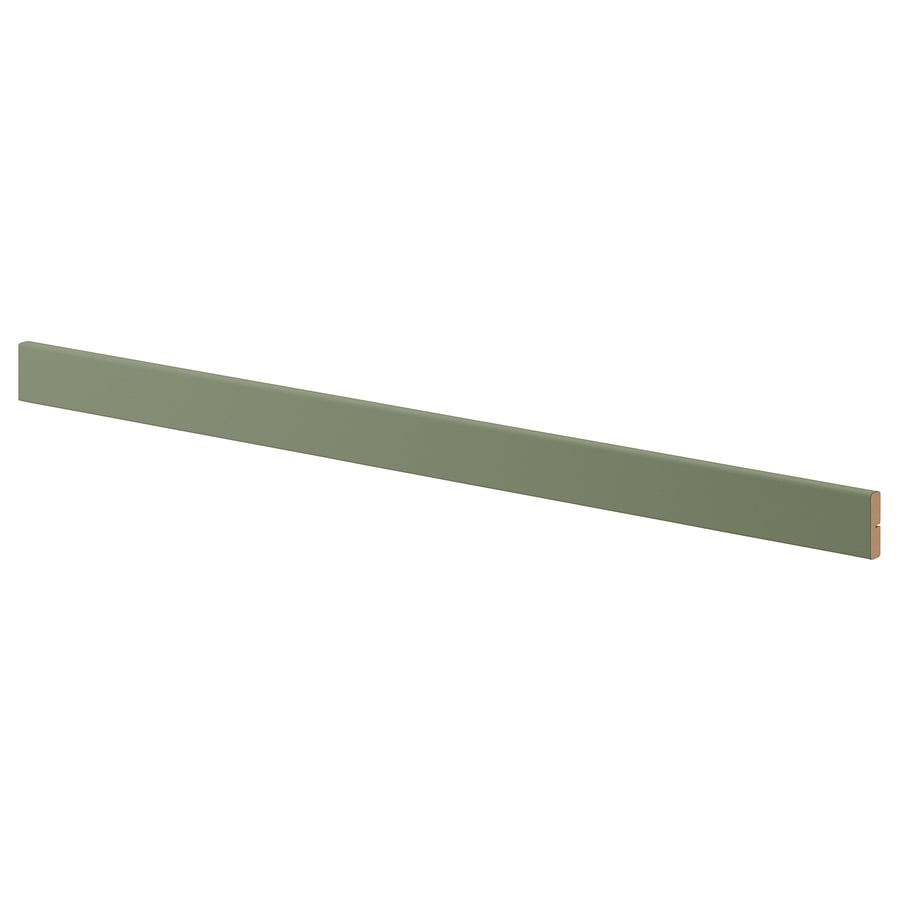 AXSTAD rounded deco strip/moulding, gray-green, 221 cm (87") - IKEA CA