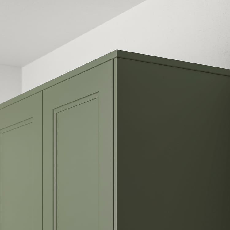 AXSTAD rounded deco strip/moulding, gray-green, 221 cm (87") - IKEA CA