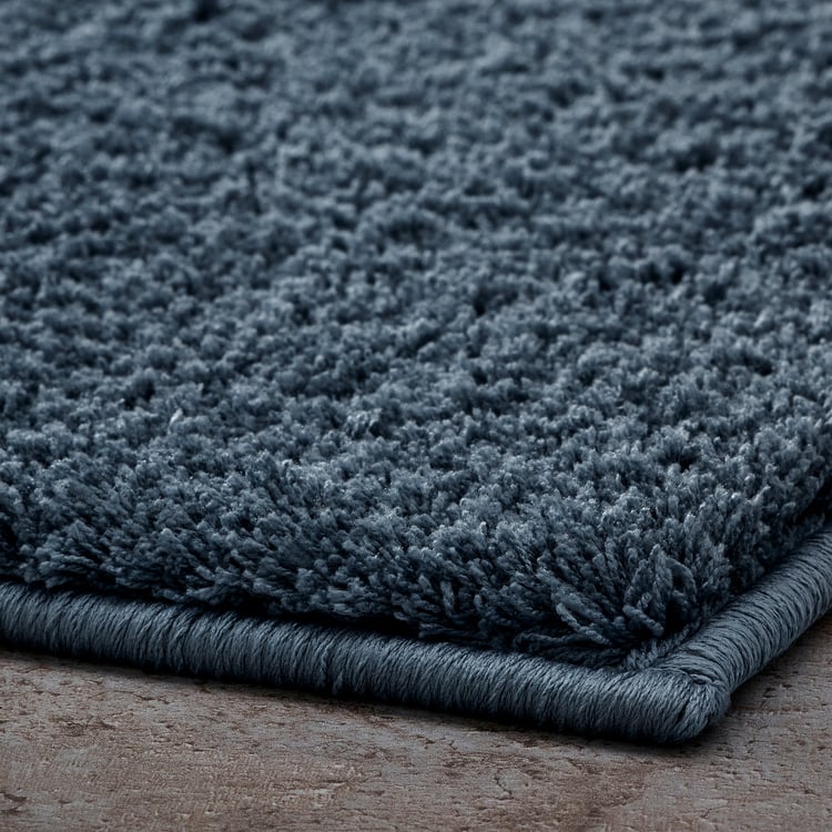 BACKMÅRA bath mat, dark gray-blue, 50x80 cm (20x31") - IKEA CA