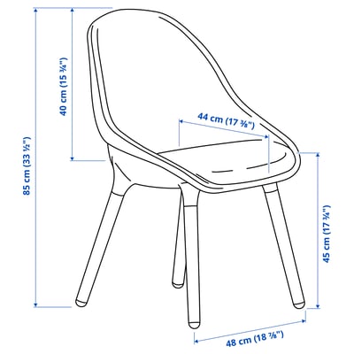 BALTSAR chair, black - IKEA CA