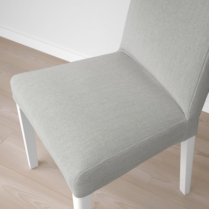 BERGMUND chair, white/Orrsta light gray - IKEA CA