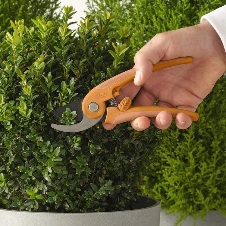 BRYTBÖNA pruning shears, orange - IKEA CA