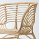 BUSKBO armchair, rattan/Djupvik white - IKEA CA