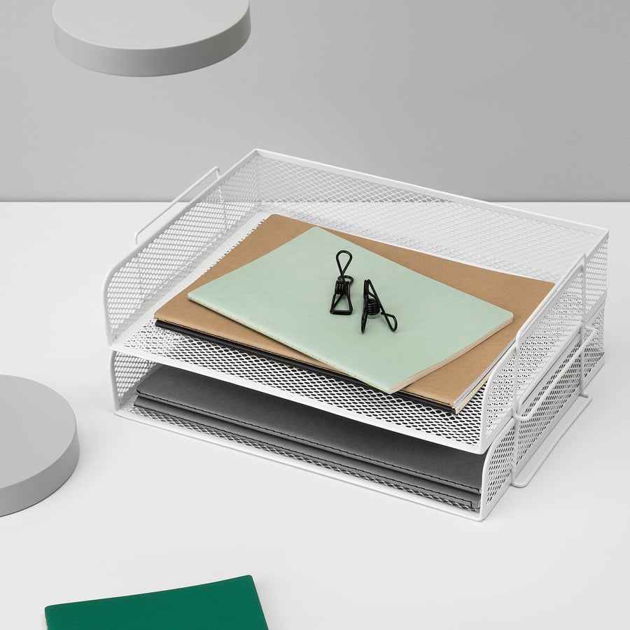 DRÖNJÖNS letter tray, white - IKEA CA
