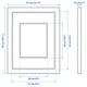 EDSBRUK frame, white, 31x41 cm (12x16") - IKEA CA