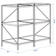 ENHET kitchen island frame with shelves, anthracite, 61 cm (24") - IKEA CA